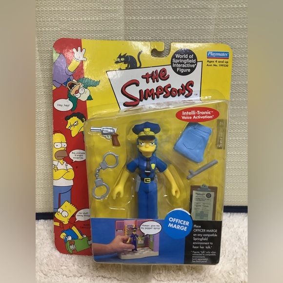 Playmates Toys | Toys | Vintage Playmates Toys The Simpsons Series 7 ...